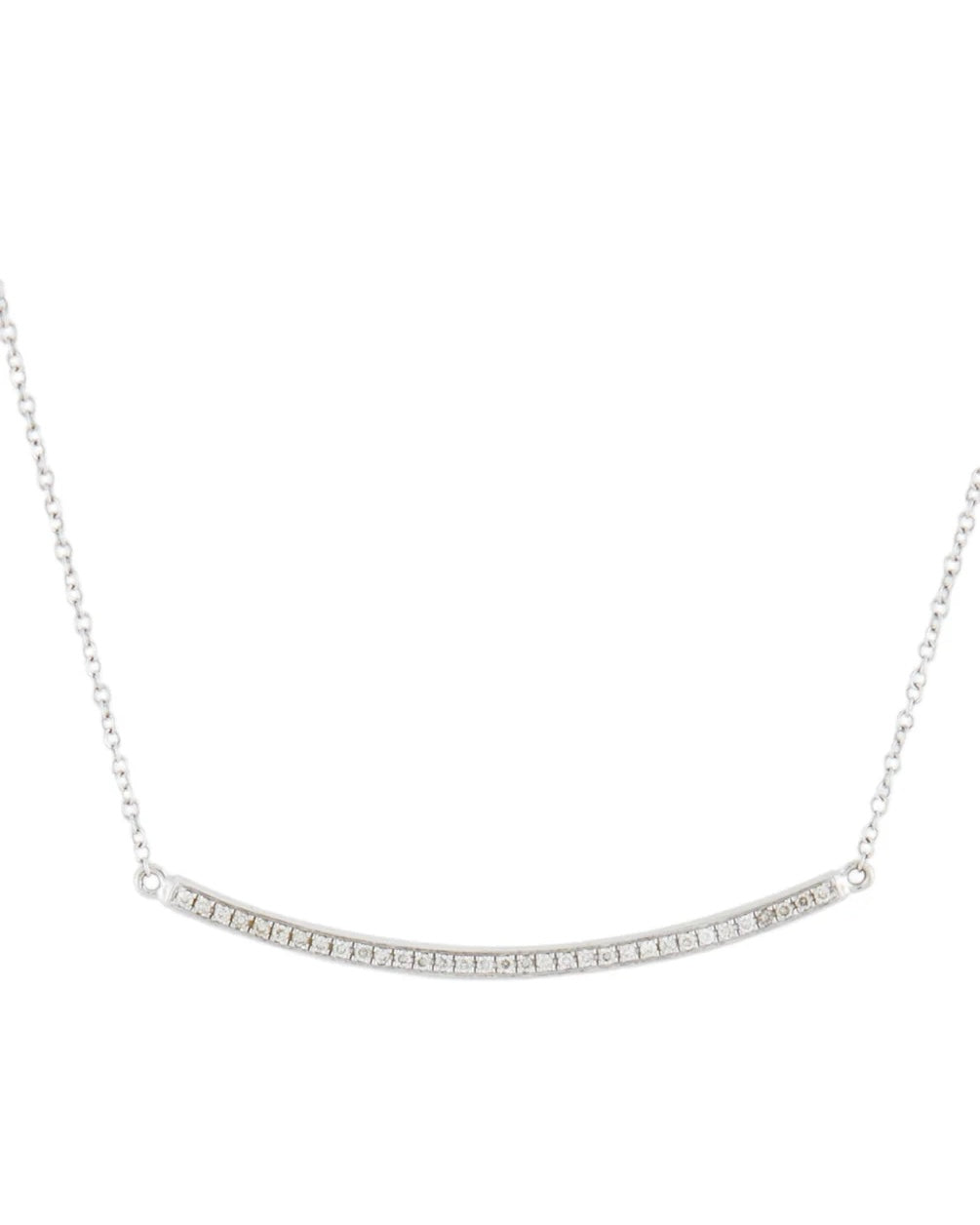 Natural Diamond Bar Pendant Necklace – Mariposa Eterna Fine Jewelry